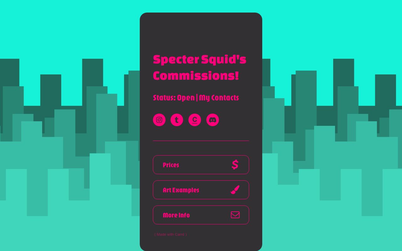 Specter Squid's Commissions